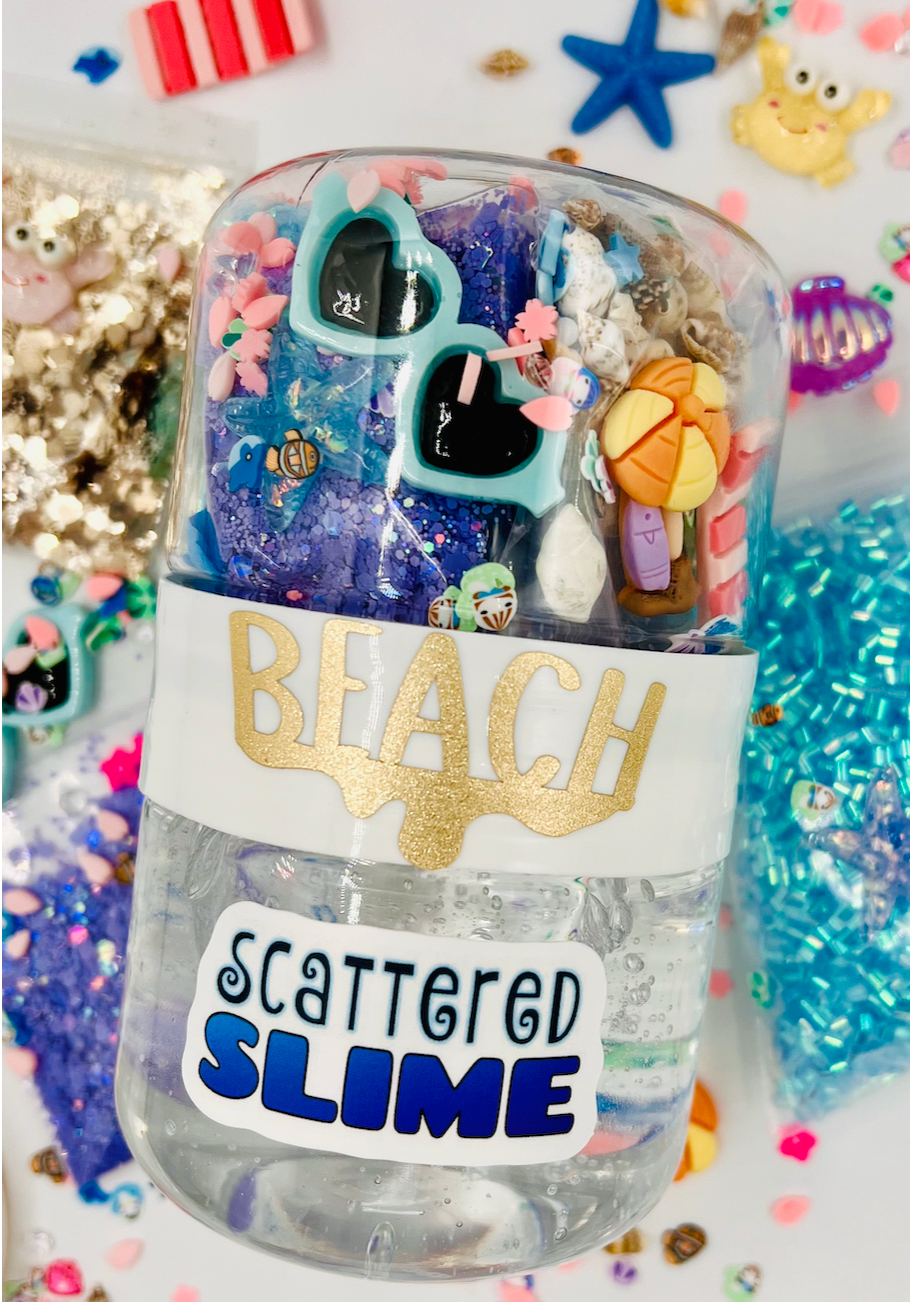 Scattered Slime - BEACH Slime Kit | Smallcakes Madison